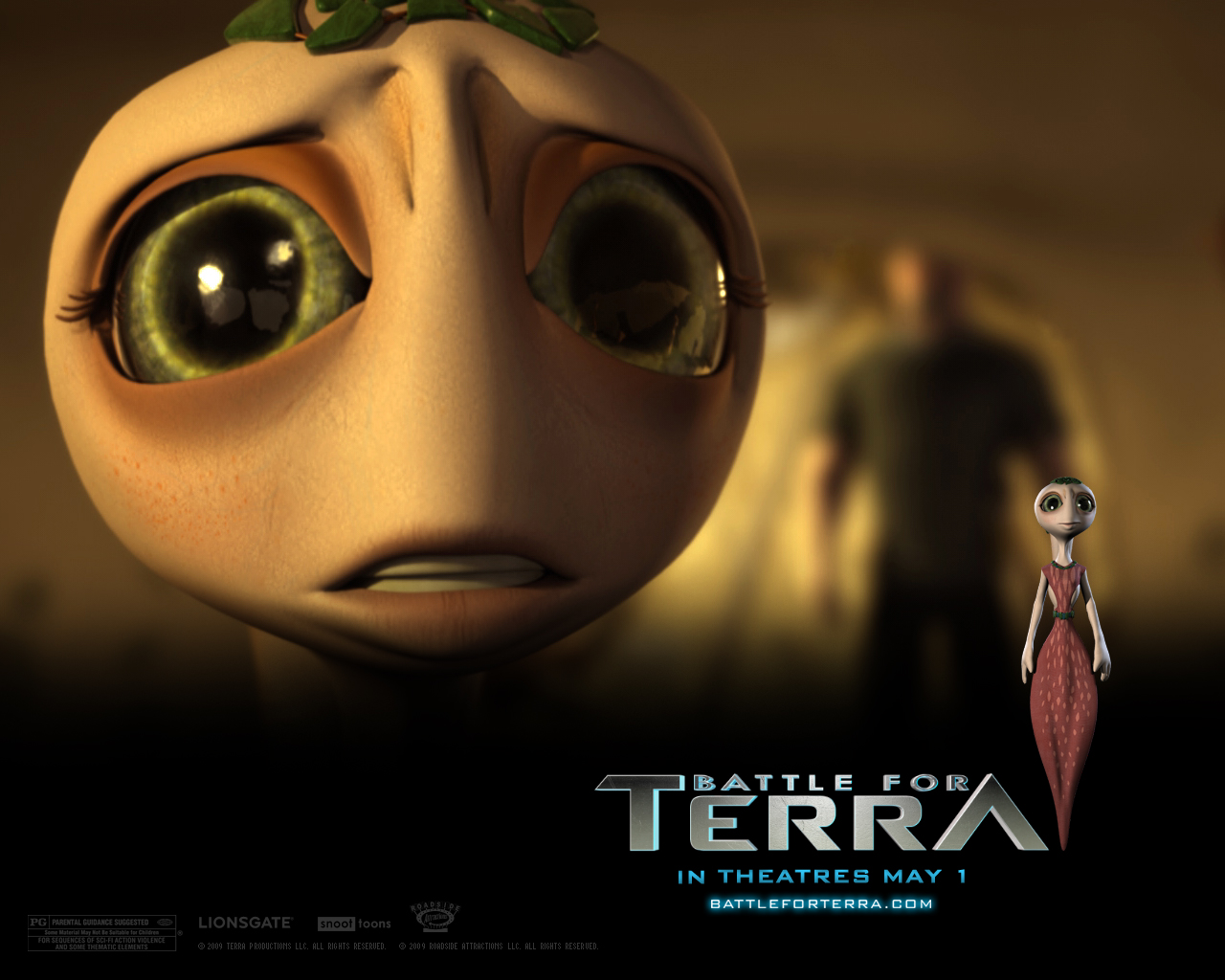 Cute Little Alien Wallpaper - Battle For Terra Mala- WallpaperUse