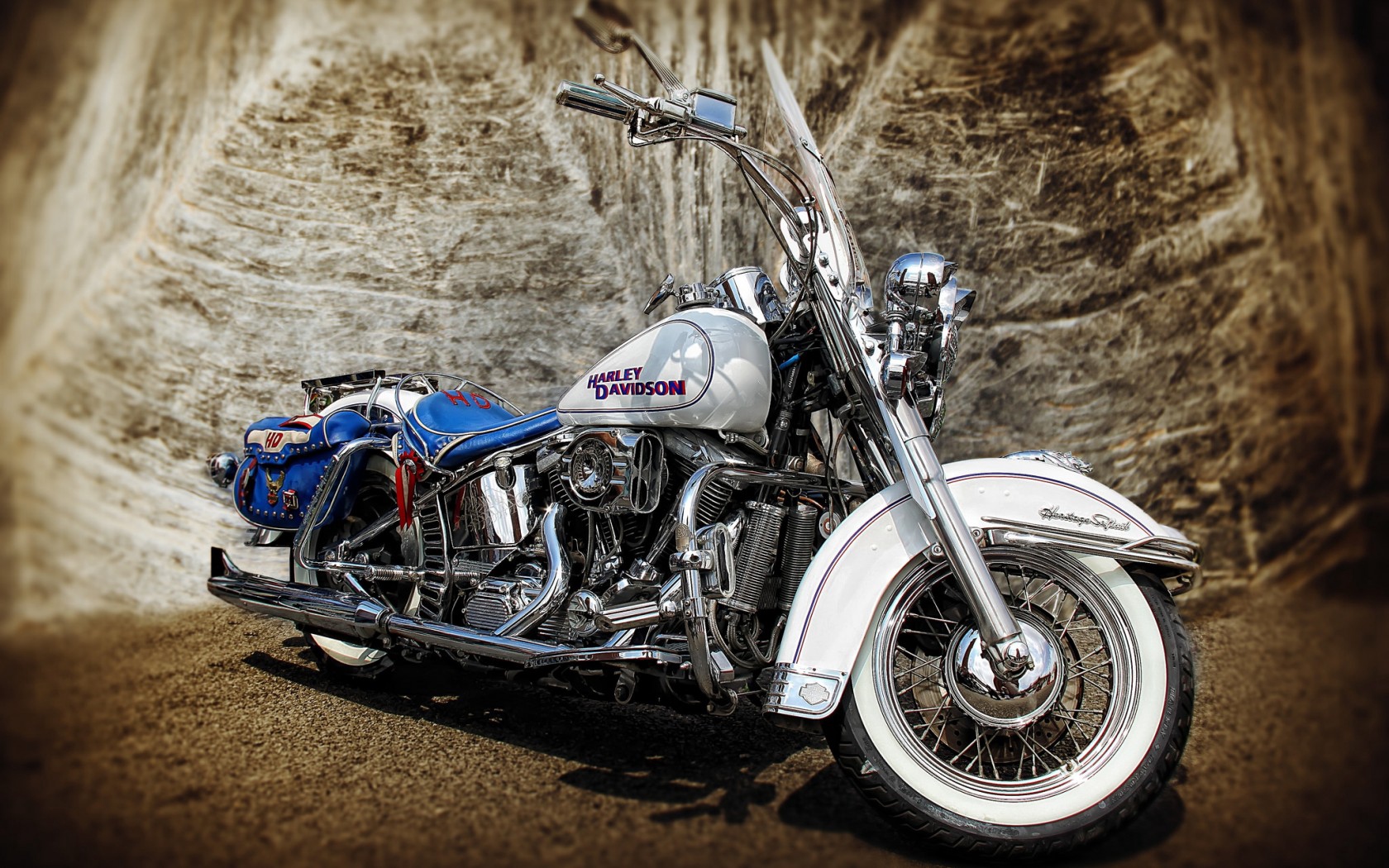 Wallpaper Harley-davidson, Hdr, Motorcycle - Harley Davidson Motorcycle ...