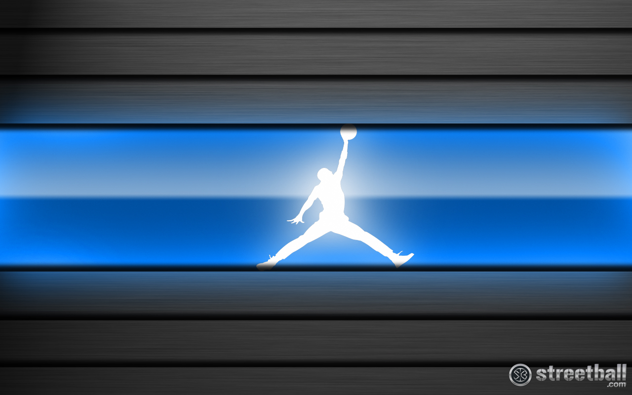 Jordan Logo Wallpaper - Sky Blue Jordan Logo- WallpaperUse