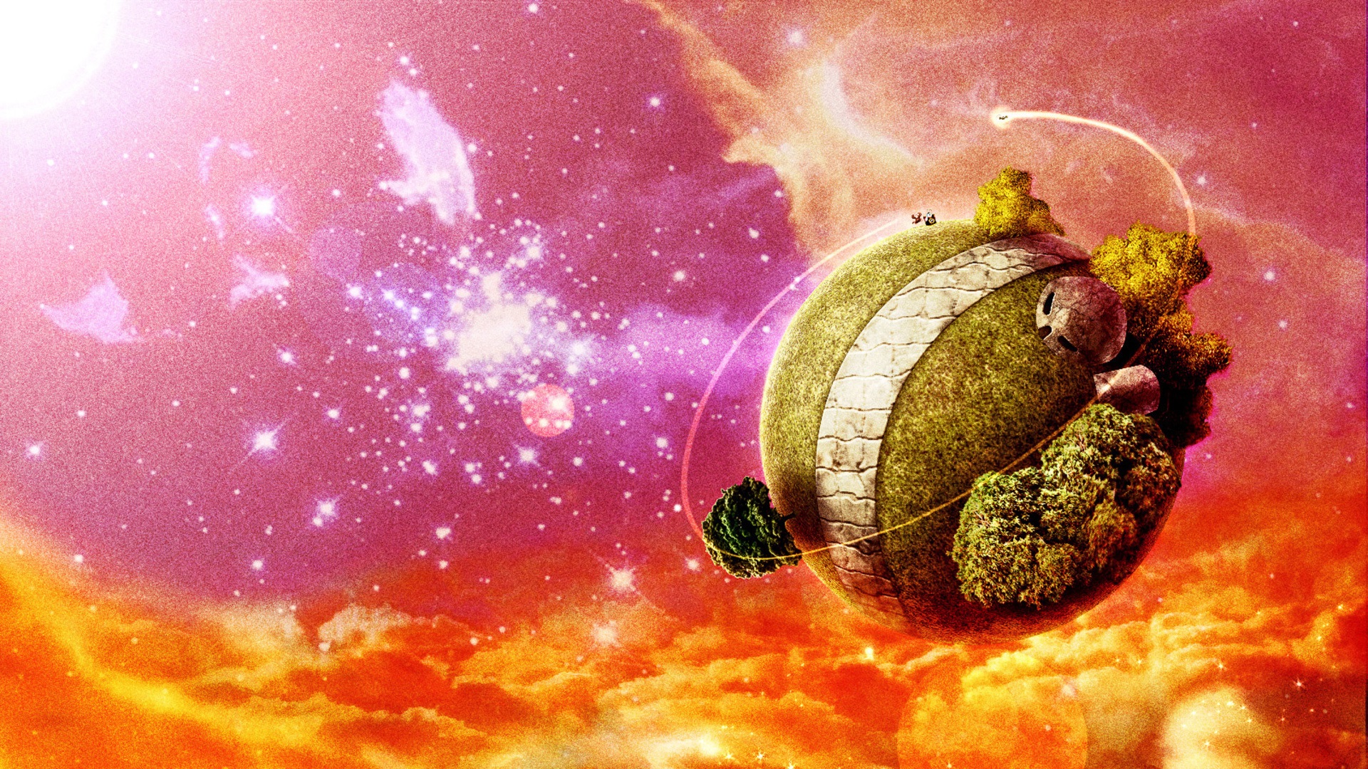 dragon ball tapete,weltraum,platz,welt,planet,illustration (#56372 ...
