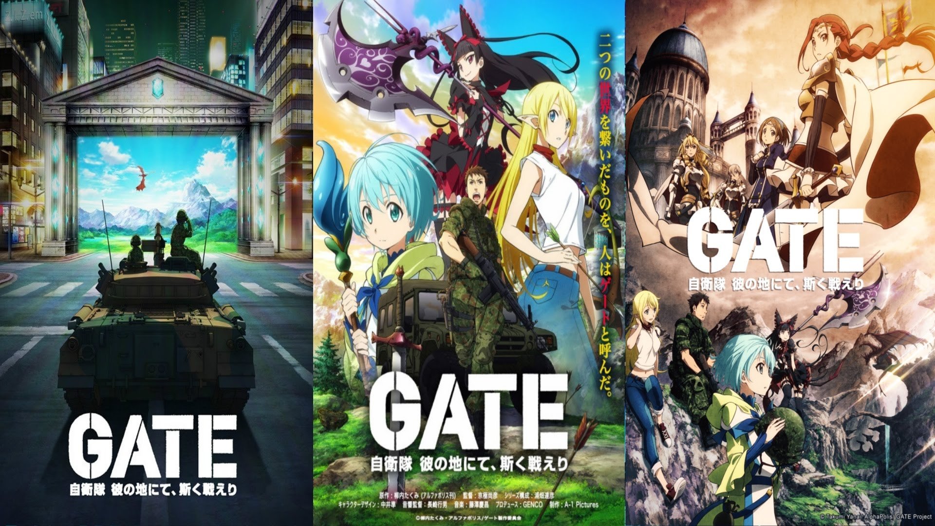 693696 Title Anime Gate Wallpaper - Gate Anime- WallpaperUse