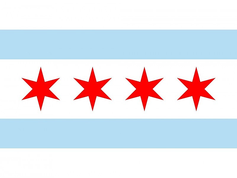 Chicago Flag Wallpaper- WallpaperUse
