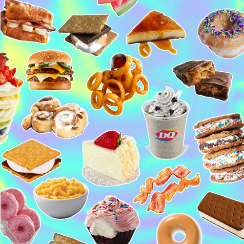 Junk Food Background Tumblr