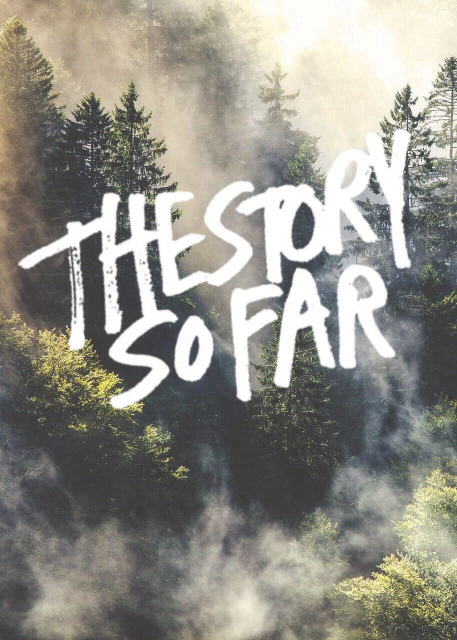 the story so far wallpaper,font,text,sky,atmospheric phenomenon,tree ...