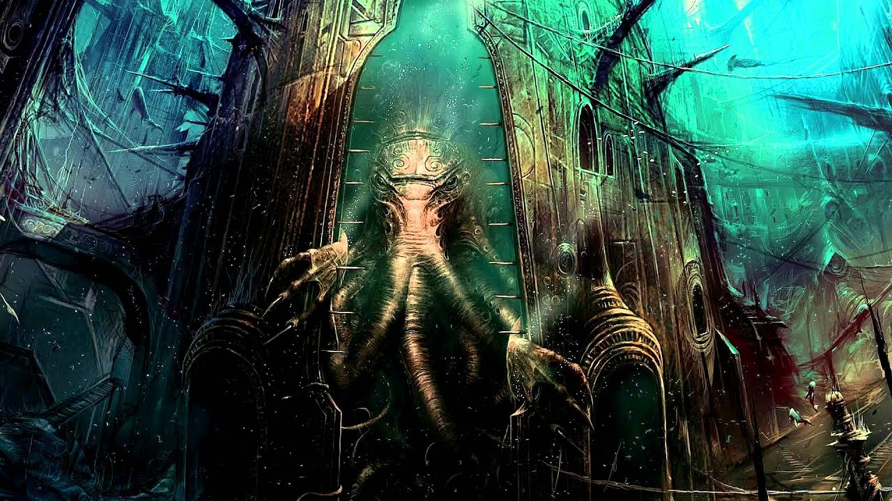 lovecraft wallpaper,cg artwork,illustration,forest,tree,organism ...