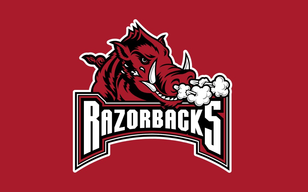 sfondo di arkansas razorbacks,rosso,testo,font,grafica,illustrazione ...