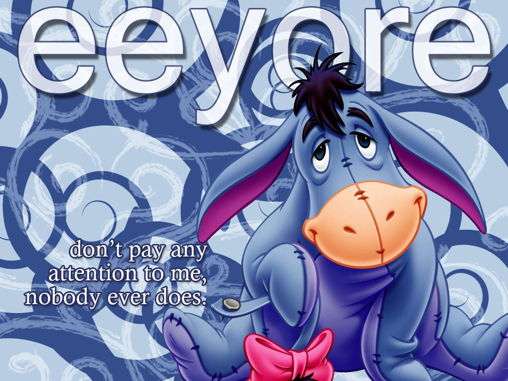 It's Okay To Not Be Okay Eeyore- WallpaperUse