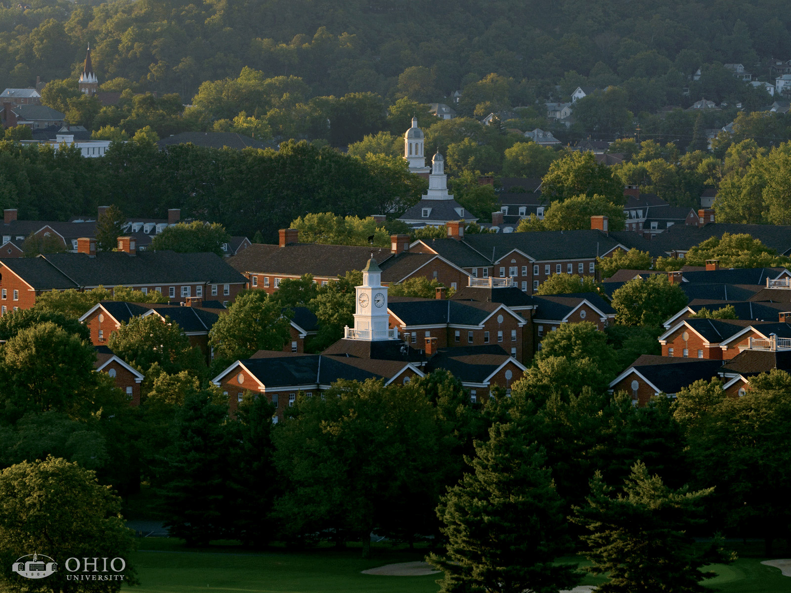ohio wallpaper,nature,mountain village,aerial photography,residential ...