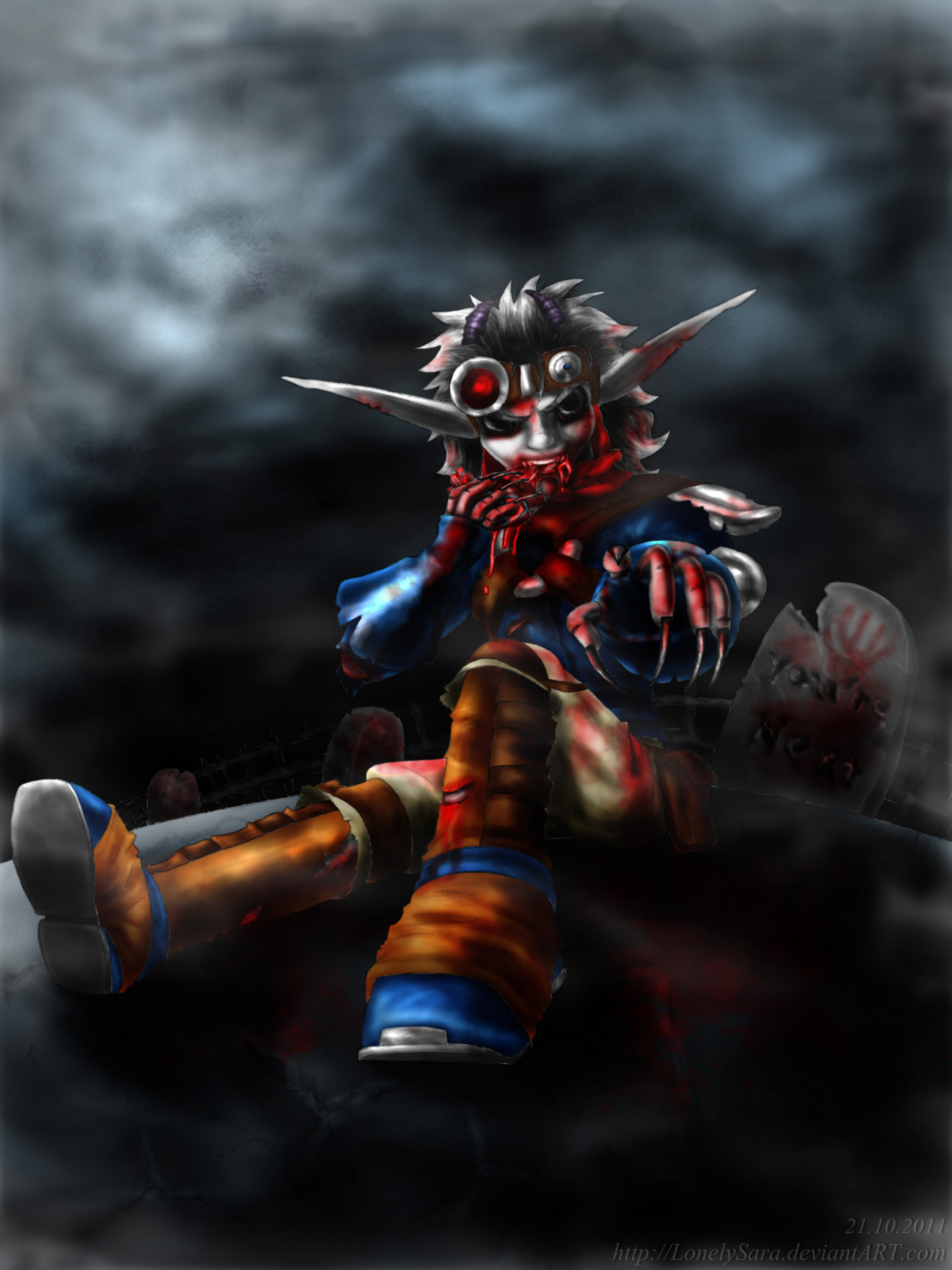 You Re Next - Dark Jak And Daxter Fan Art- WallpaperUse