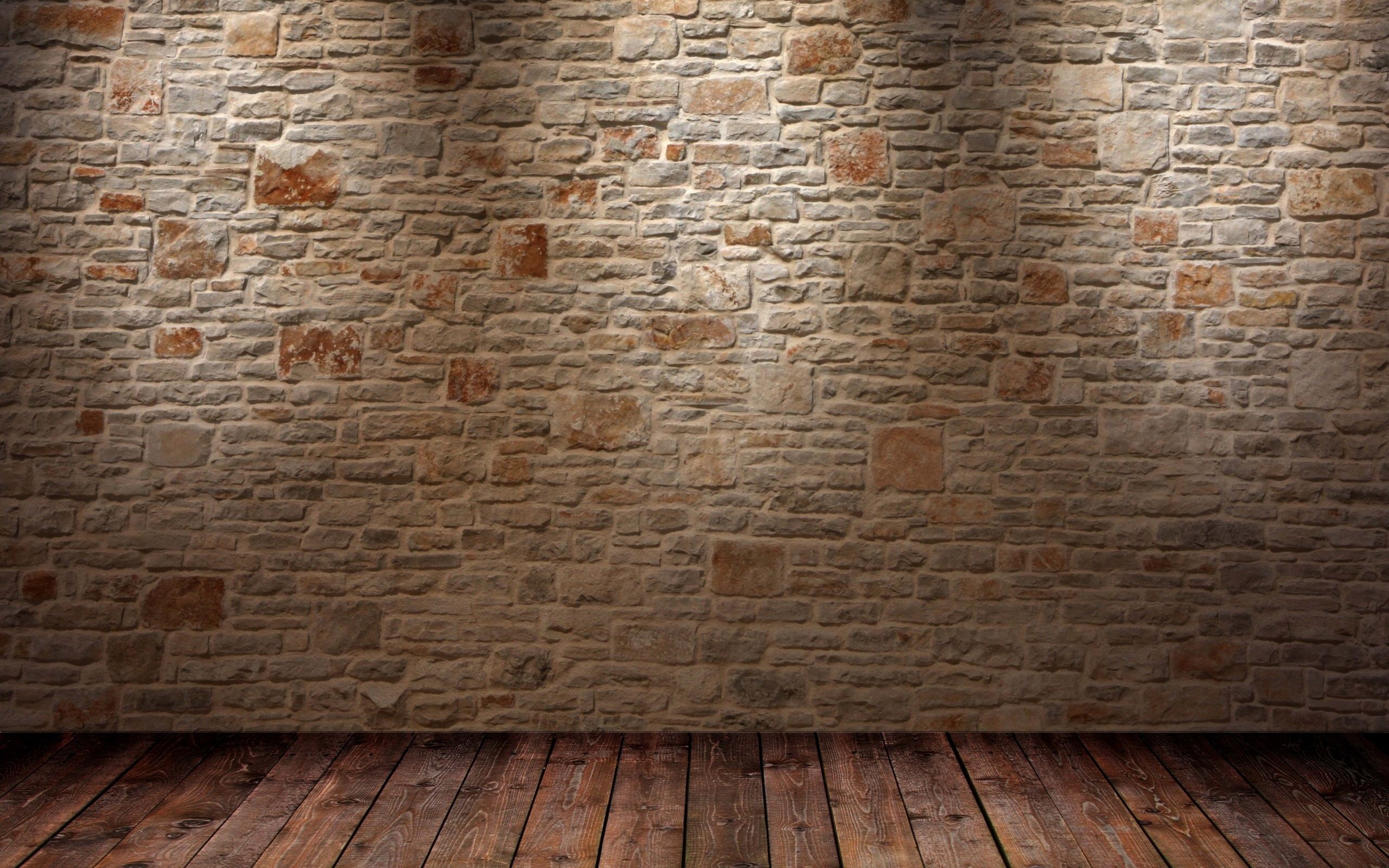 Free Wall For Desktop - Stone Wall And Floor- WallpaperUse