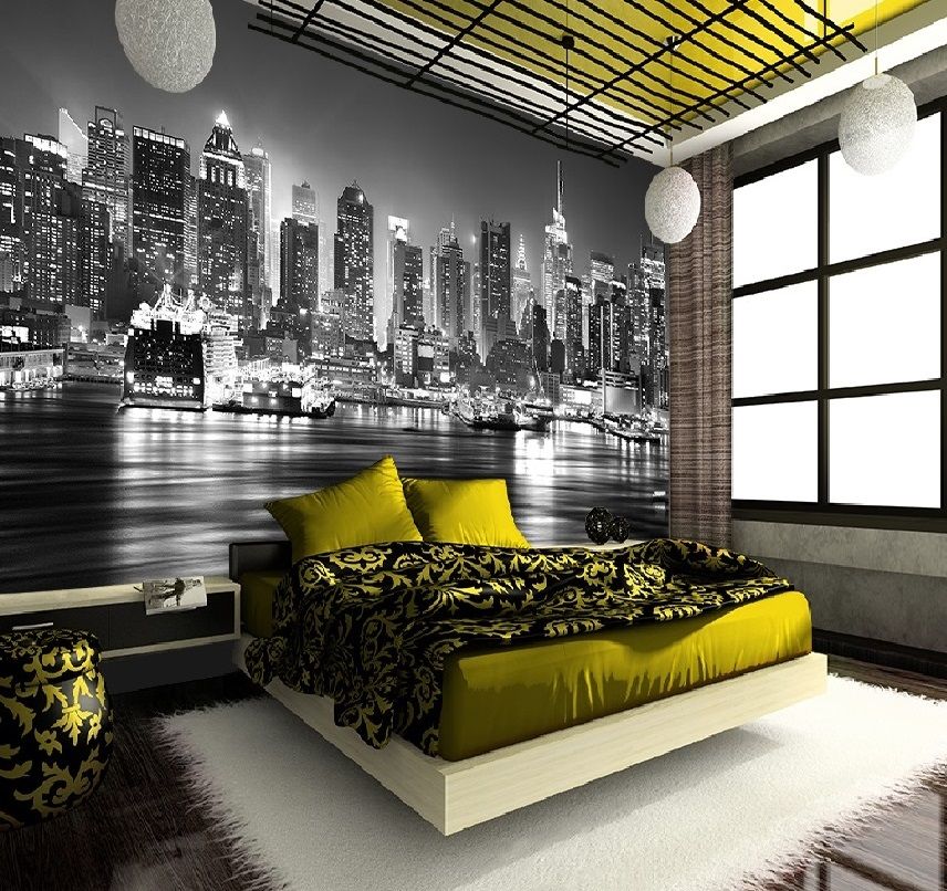Feature Wall Wallpaper Murals - New York Feature Wall- WallpaperUse