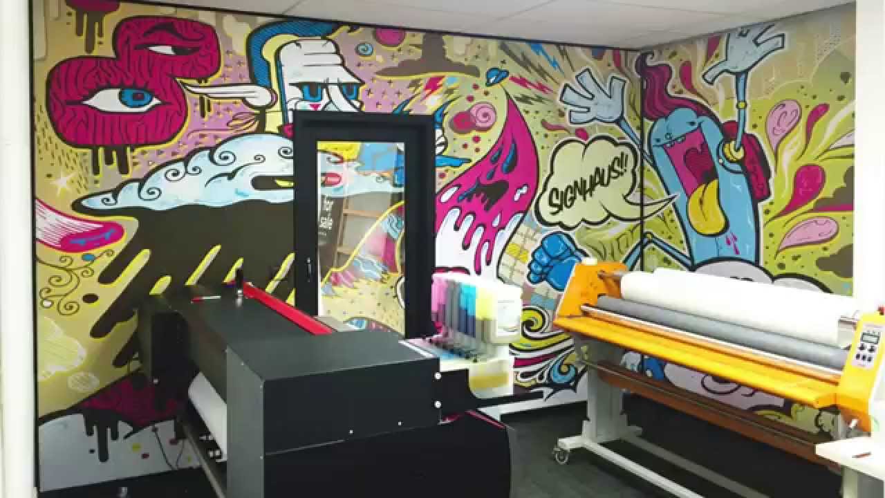 Digital Printing Room Design- WallpaperUse
