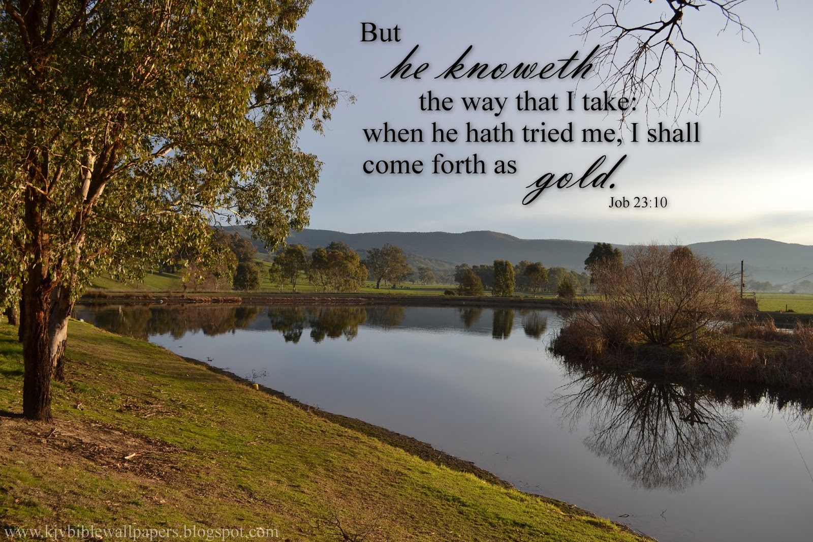kjv bible verse wallpaper,natural landscape,nature,water,water ...