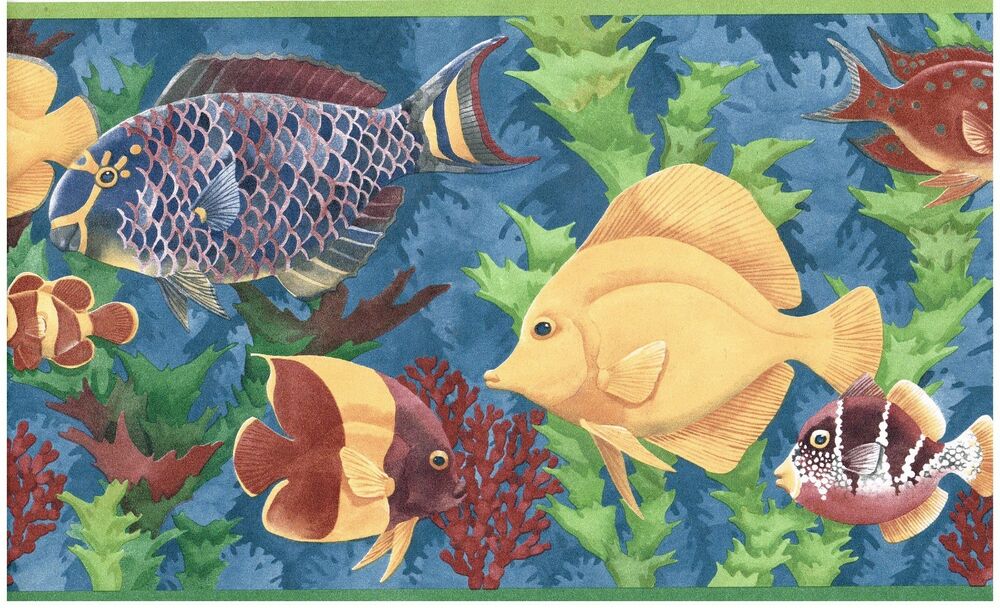 ocean wallpaper border,fish,fish,organism,coral reef fish,marine ...