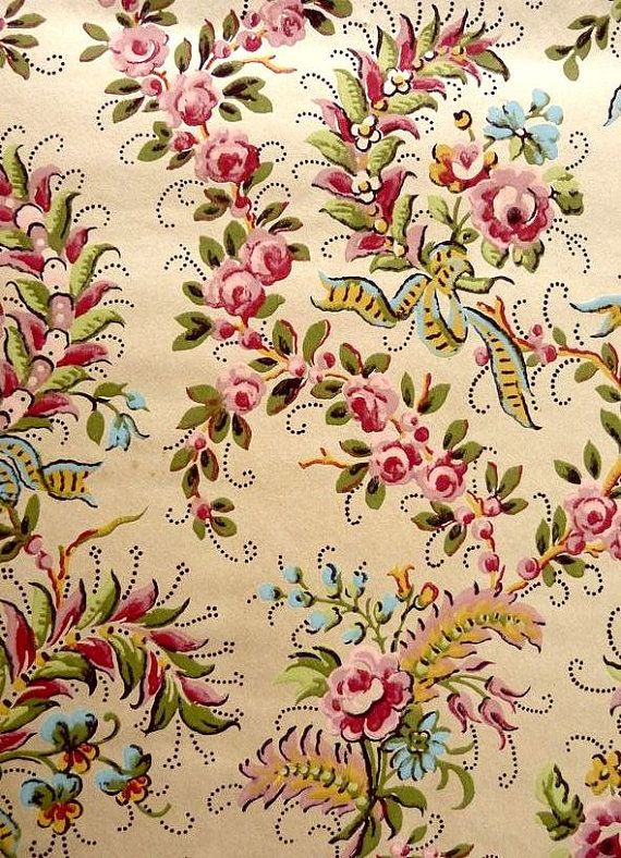 Vintage French Patterns- WallpaperUse
