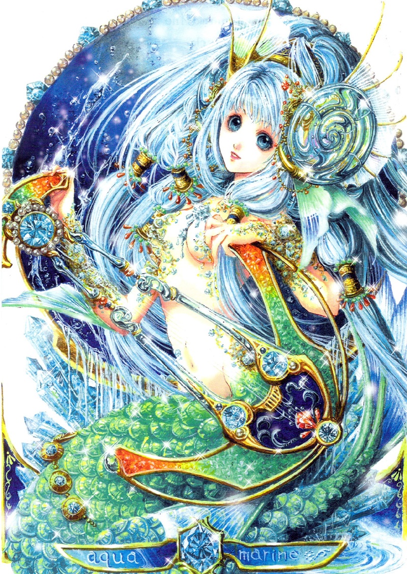 anime mermaid wallpaper,illustration,fictional character,cg artwork,art ...