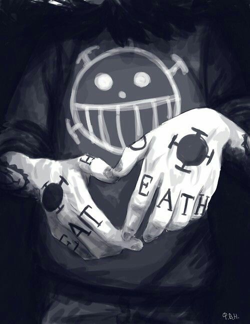 Law Hand One Piece- WallpaperUse