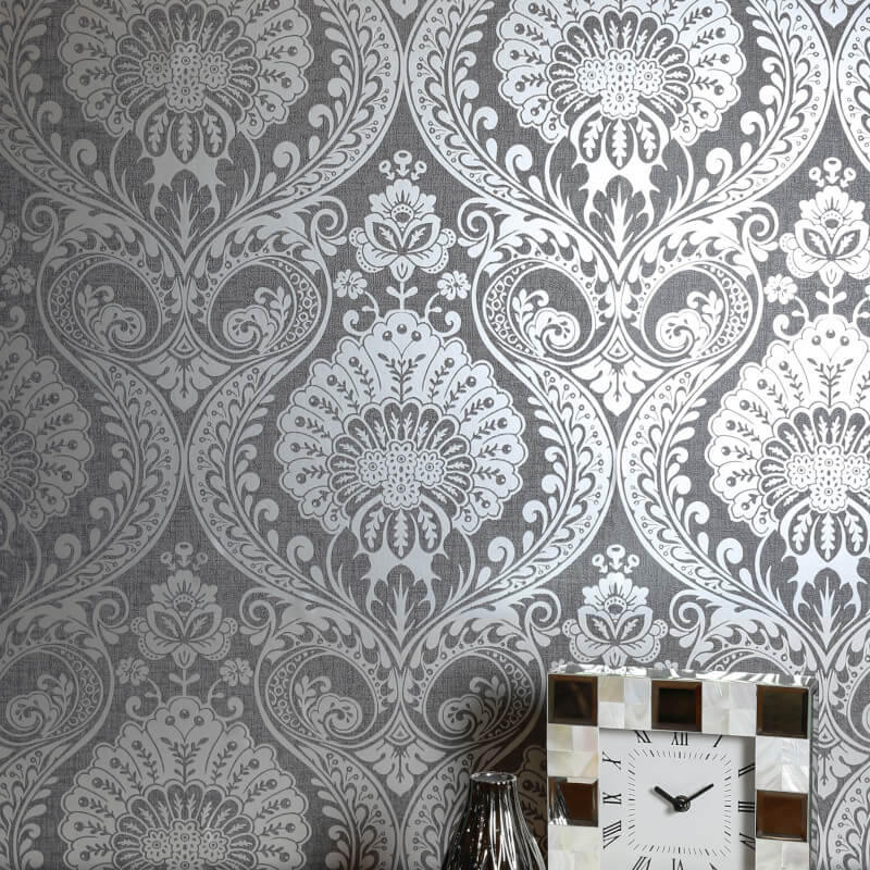 gunmetal wallpaper,pattern,wallpaper,wall,brown,visual arts (#534646 ...
