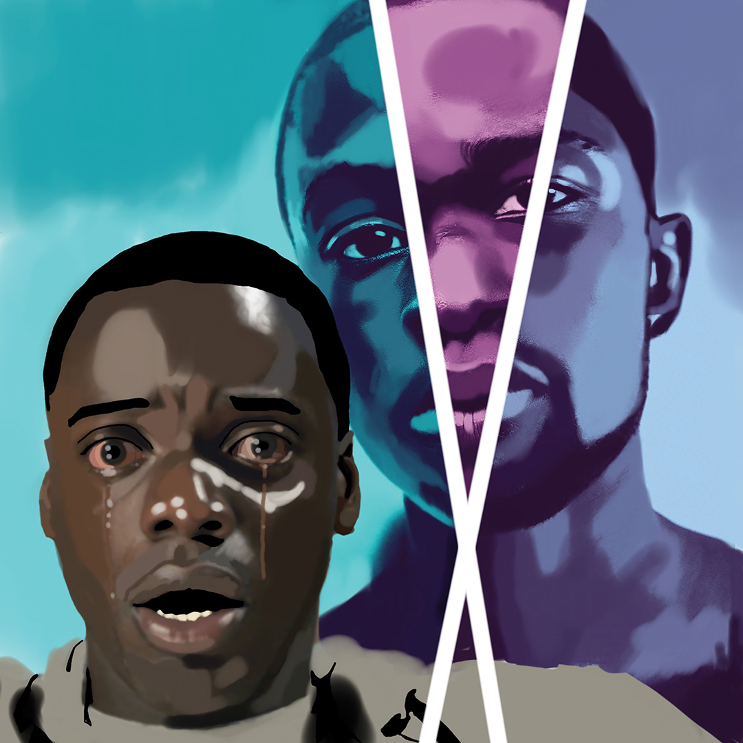 Get Out Movie Cartoon- WallpaperUse