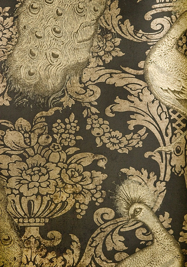 opulent wallpaper,pattern,brown,wallpaper,textile,design (#537575 ...