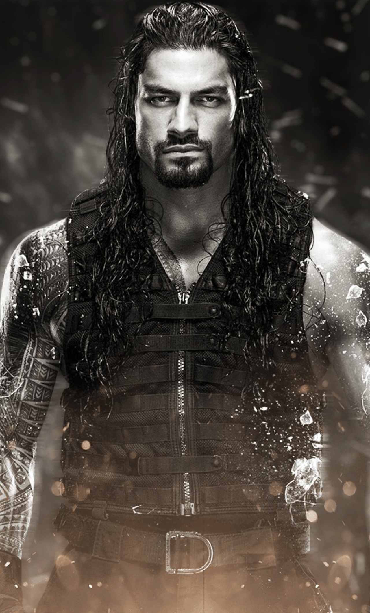 roman reigns wallpaper iphone,hair,facial hair,beard,hairstyle,human ...