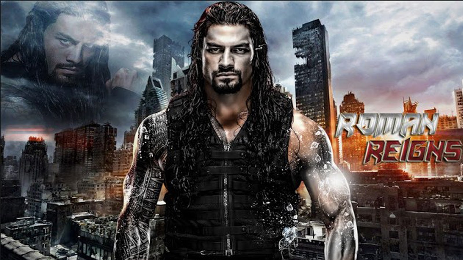 Roman Reigns 1080p Wallpaper - Sci Fi Dystopian Future- WallpaperUse