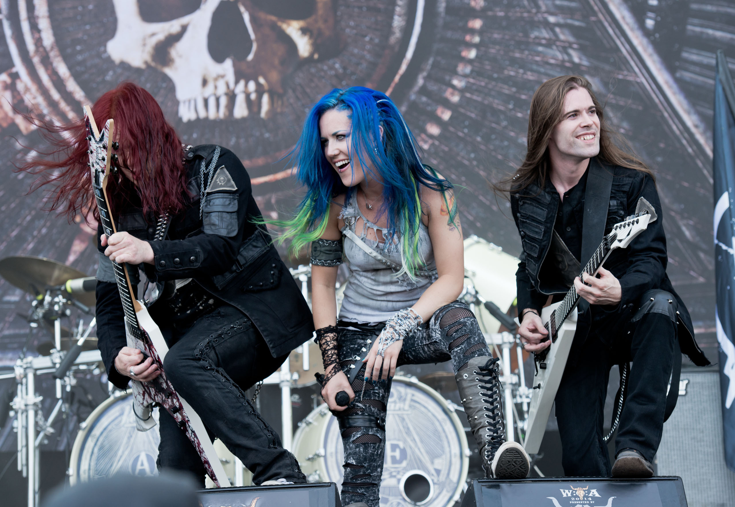 Arch Enemy Photos - Live Concert Arch Enemy- WallpaperUse