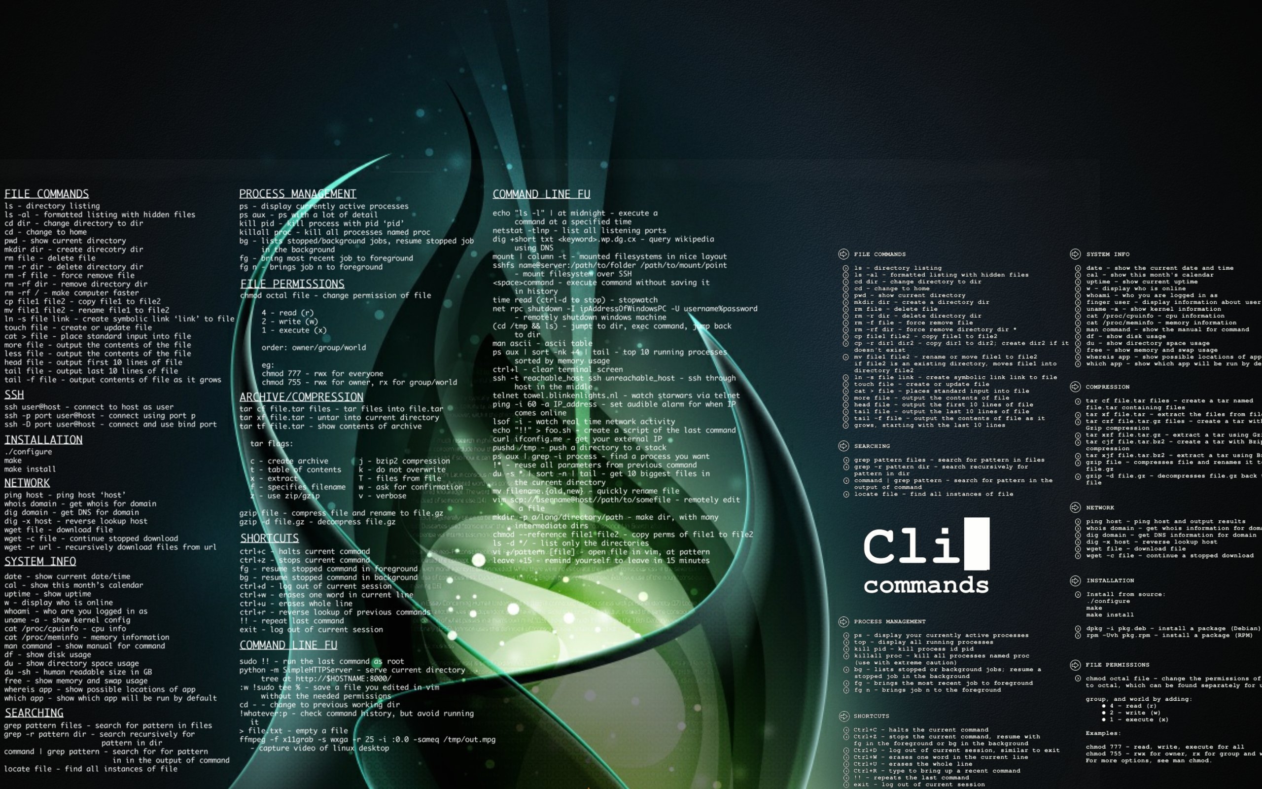 Linux, Cli Commands - Cli Commands- WallpaperUse