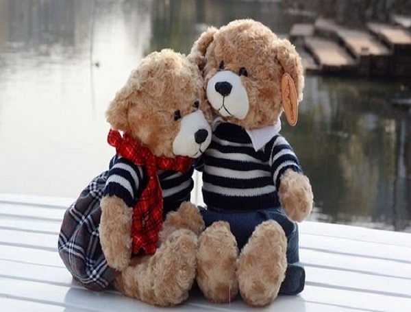 Cute Teddy Bear Couple Images - Cute Teddy Bear Day- WallpaperUse