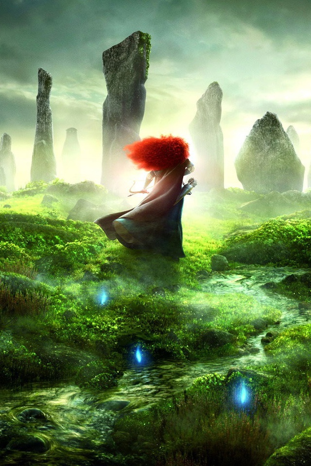 Brave Movie Stone Circle- WallpaperUse