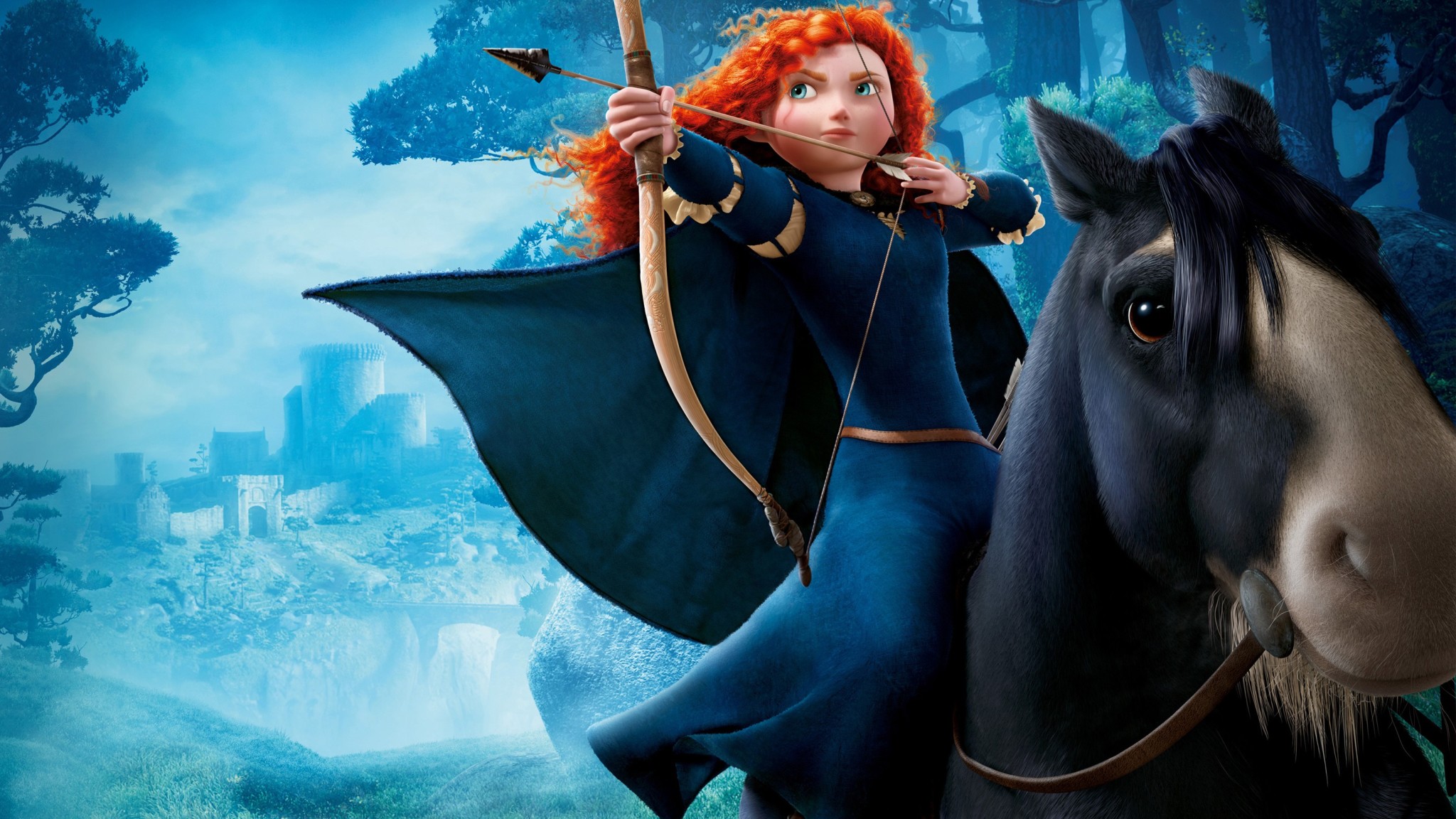 brave hd wallpaper,cg artwork,fictional character,illustration,sky ...