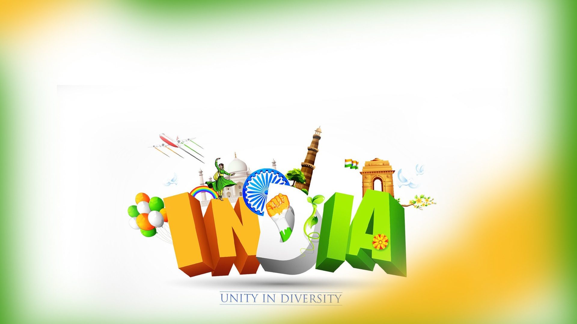 Celebration Unity In Diversity 3d 4k Hd Wallpaper - Status Happy ...