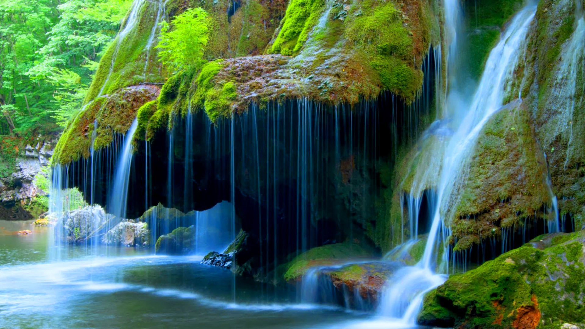 cascade wallpaper,waterfall,water resources,natural landscape,body of ...