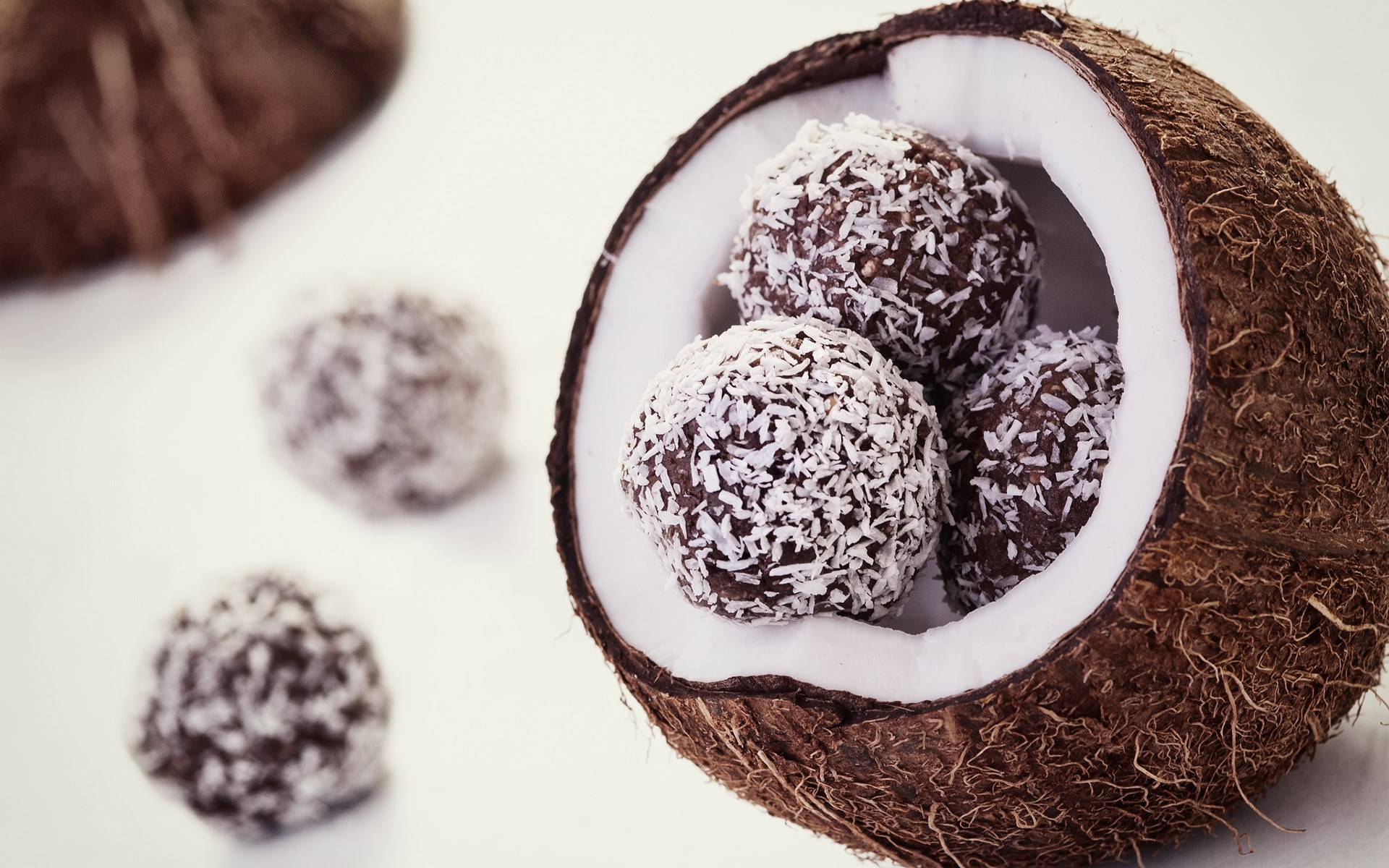 coconut wallpaper,rum ball,bourbon ball,chokladboll,food,chocolate ...