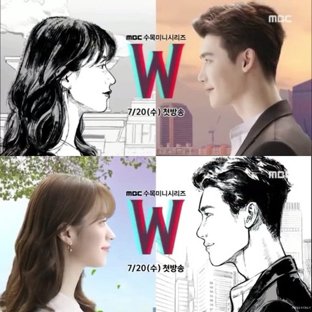 K-drama W - W Two Worlds Apart Webtoon- WallpaperUse
