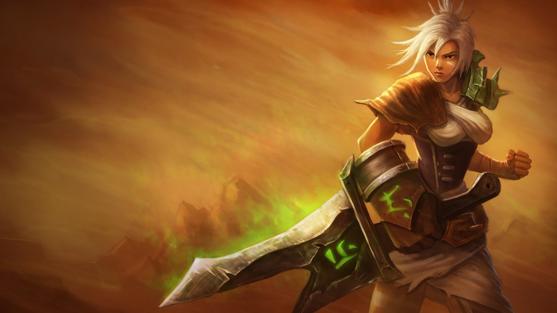 Riven League Of Legends- WallpaperUse