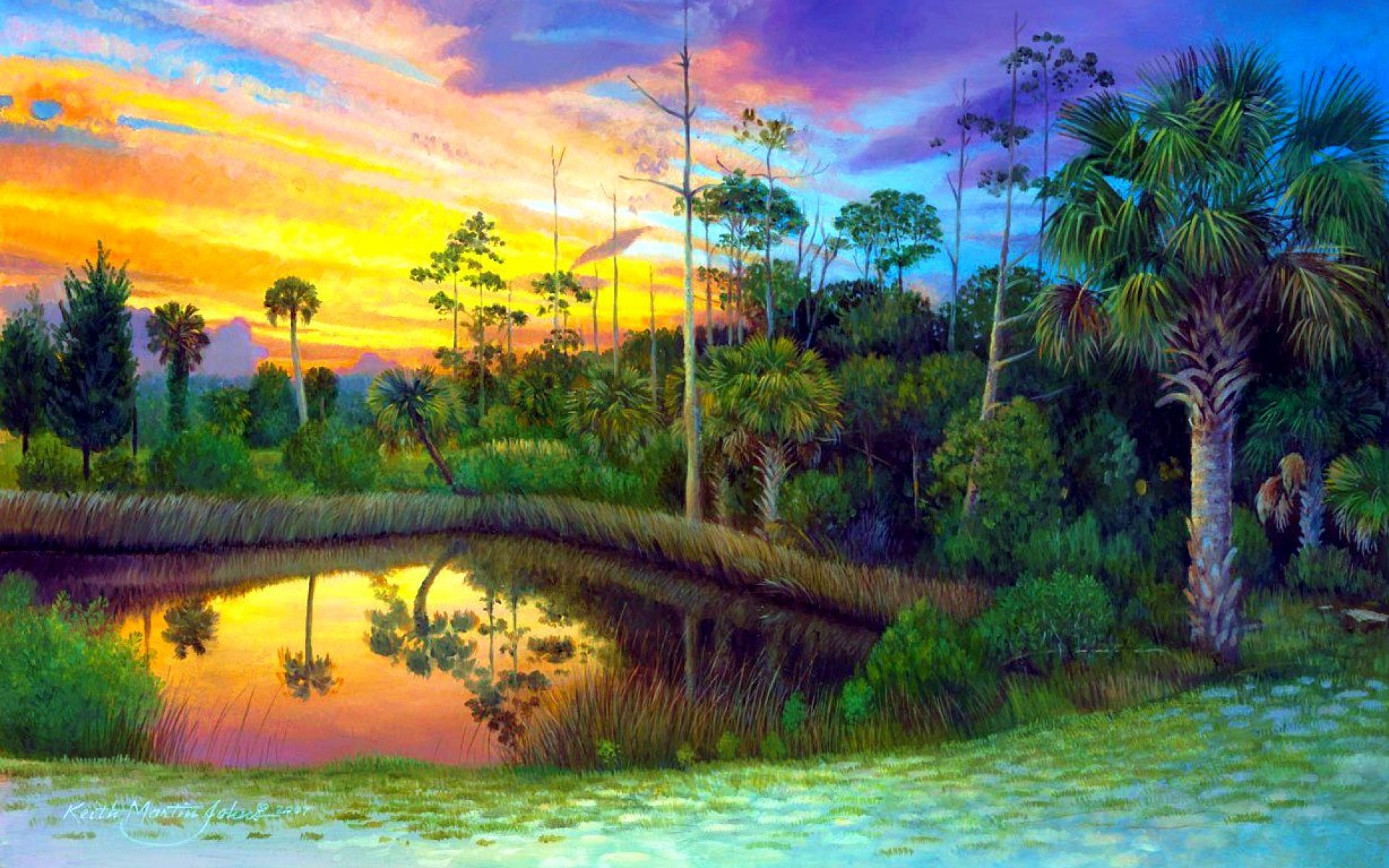 apus wallpapers hd,painting,natural landscape,nature,acrylic paint ...