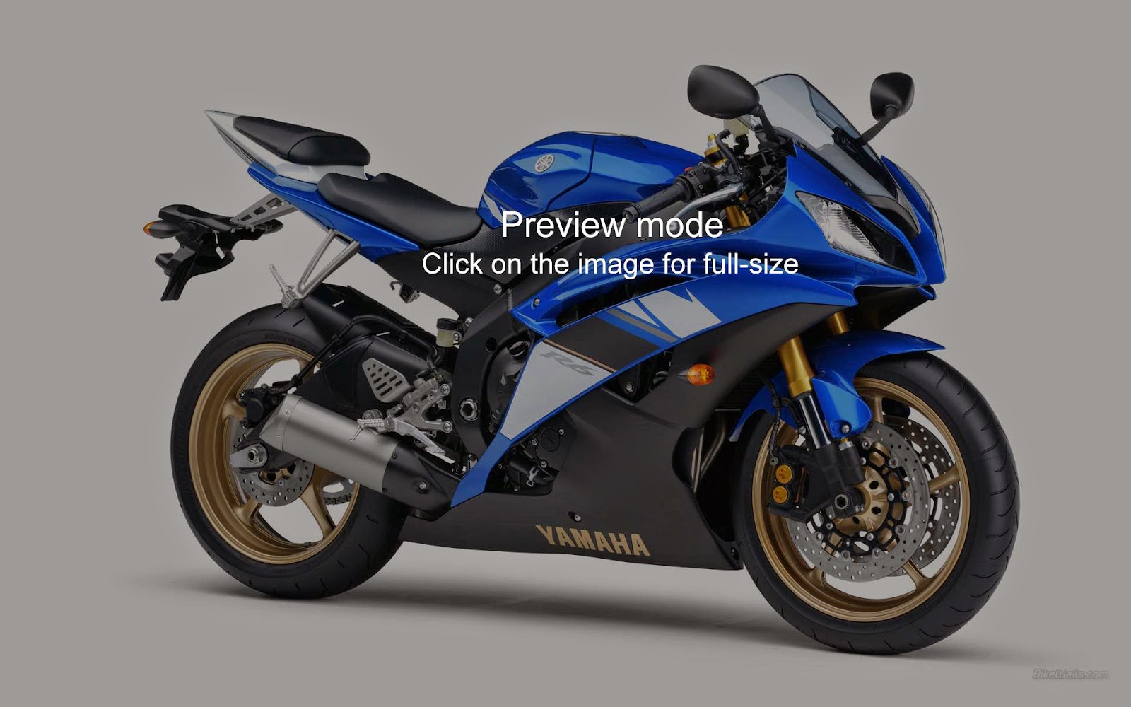 2008 Yamaha Yzf R6 Blue- WallpaperUse