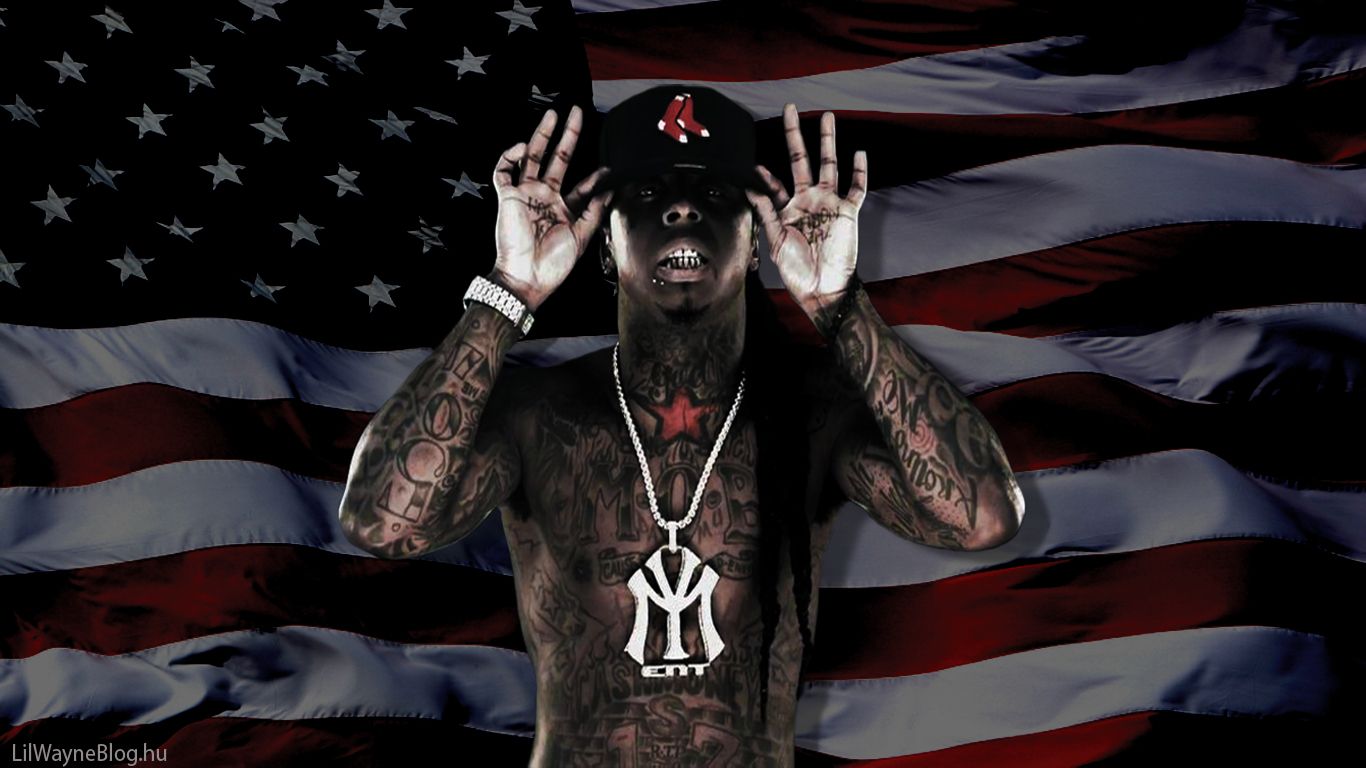 lil wayne hd wallpapers,flag of the united states,flag,cool,hand,rapper ...