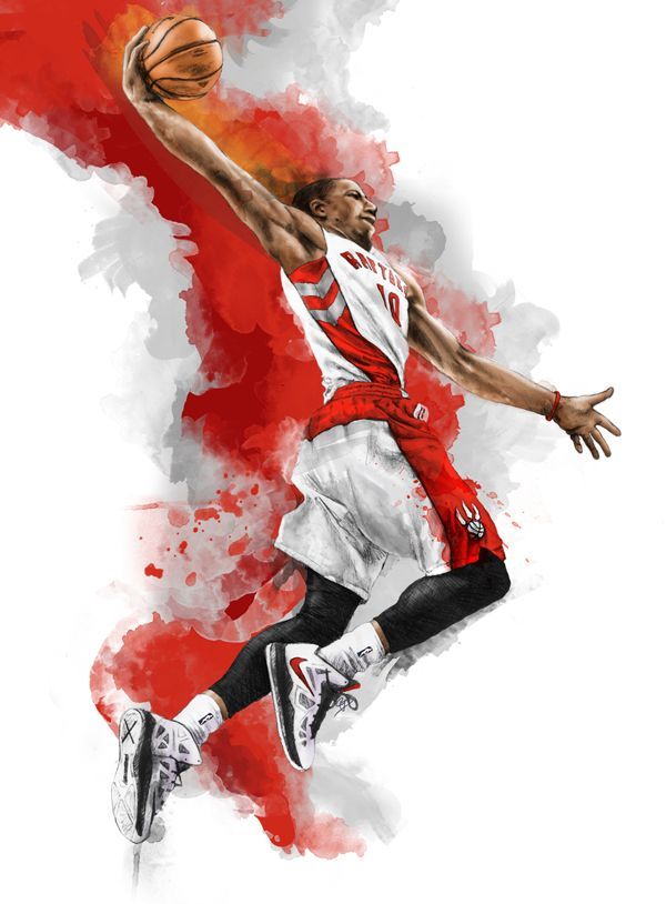 Toronto Raptors Fan Art- WallpaperUse