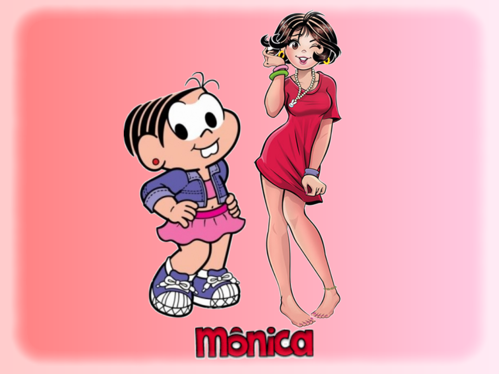 monica wallpaper,cartoon,animated cartoon,pink,anime,illustration ...