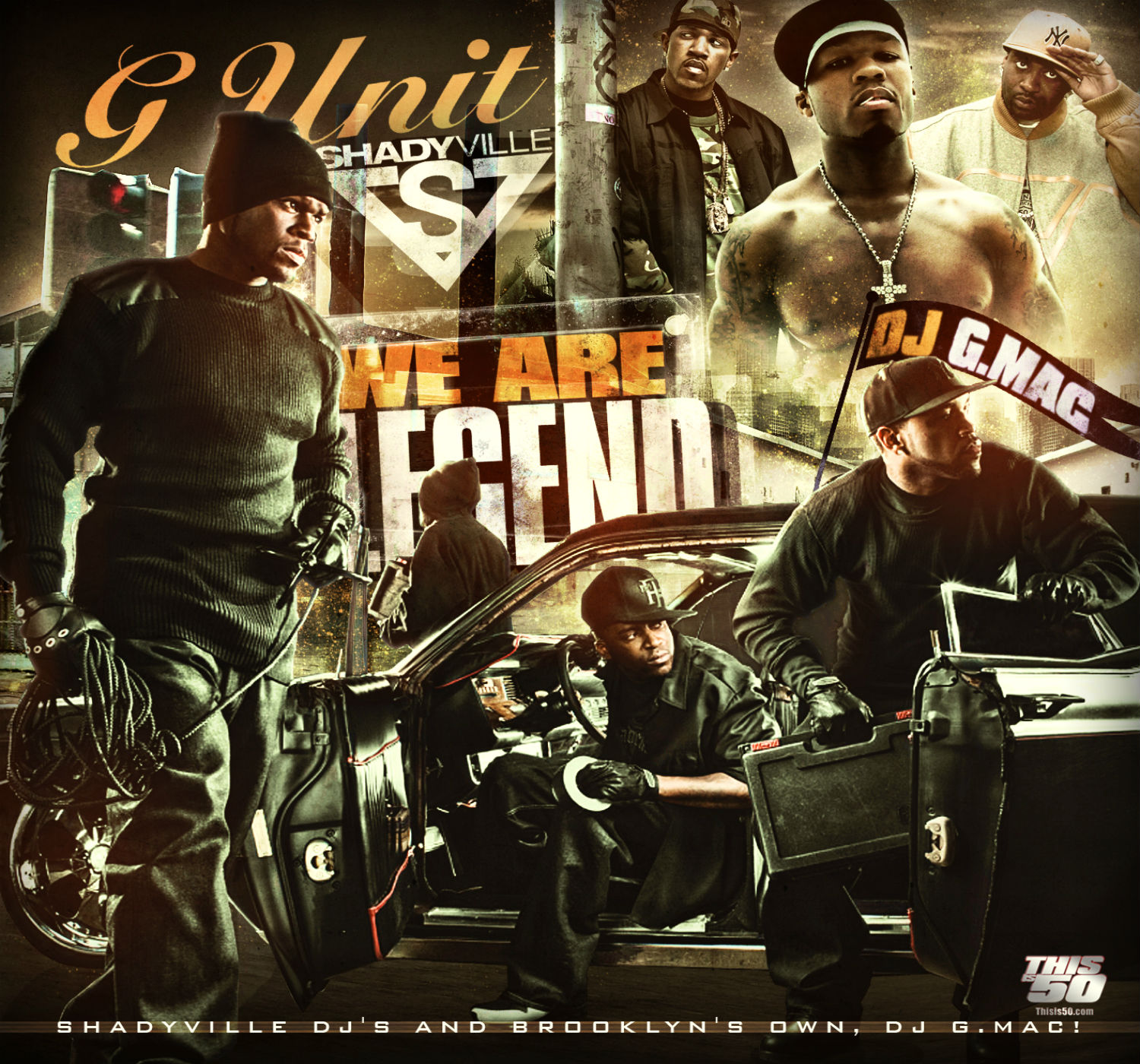 G Unit 50 Cent Gangsta Rap Rapper Hip Hop Unit Cent - G Unit T O S ...