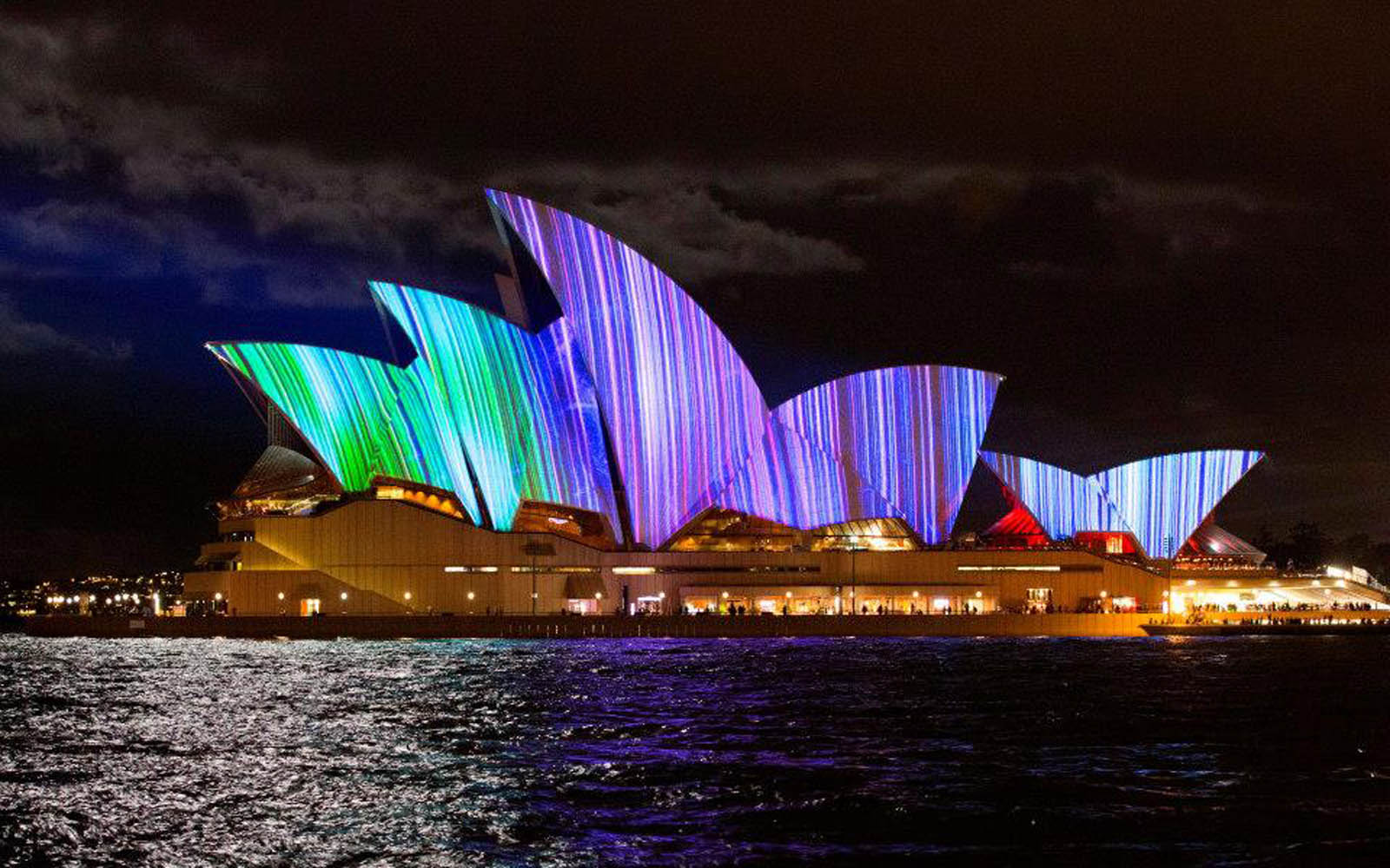 vivid wallpaper,opera house,landmark,architecture,light,music venue ...