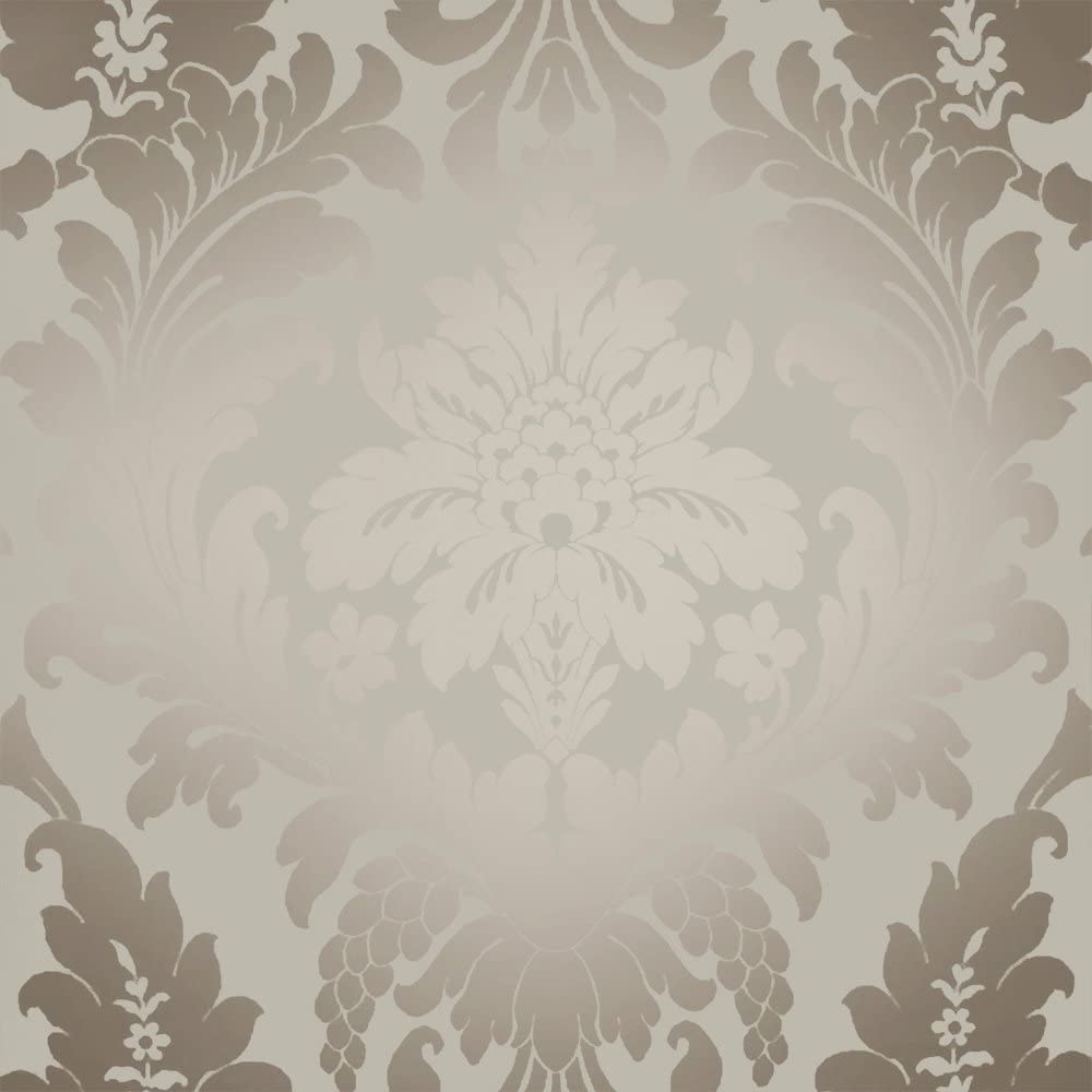 metallic damask wallpaper,wallpaper,pattern,brown,floral design,design ...