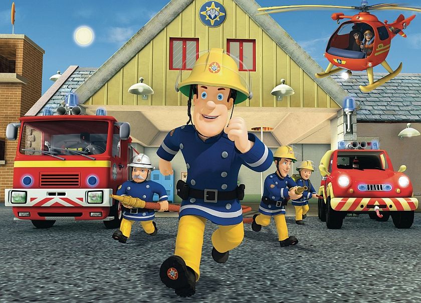 fireman sam wallpaper,motor vehicle,firefighter,animated cartoon,mode ...