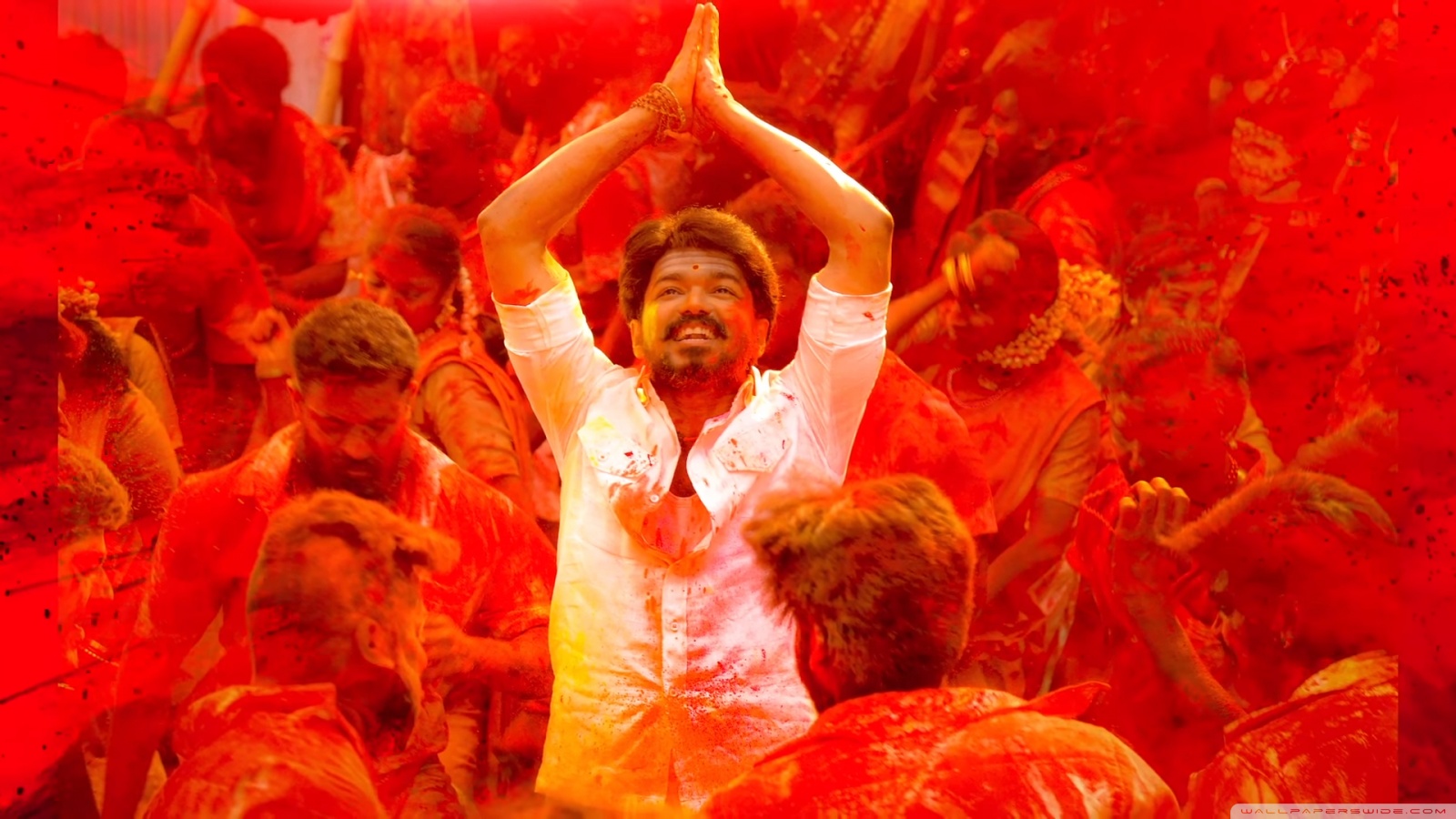 i tamil movie hd wallpapers,red,orange,event,dancer,performance ...