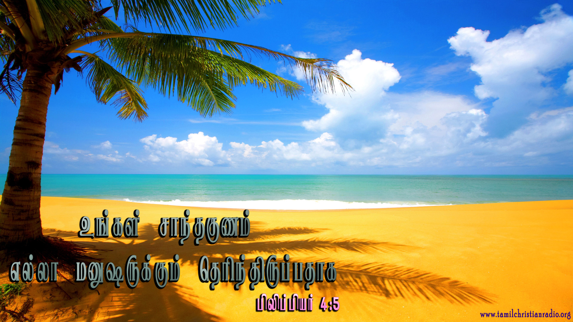 Tamil Bible Words Wallpaper Free Download- WallpaperUse