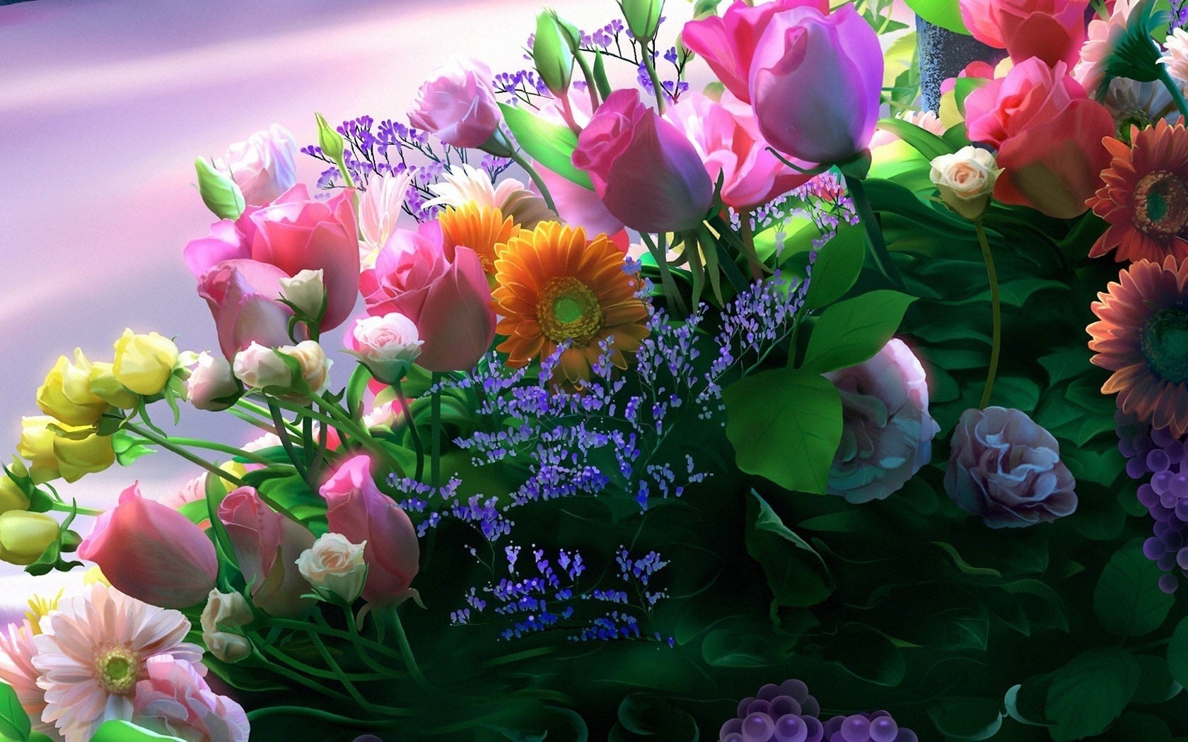 Beautiful Flowers Hd Desktop Background Wallpaper - Latest Flower ...