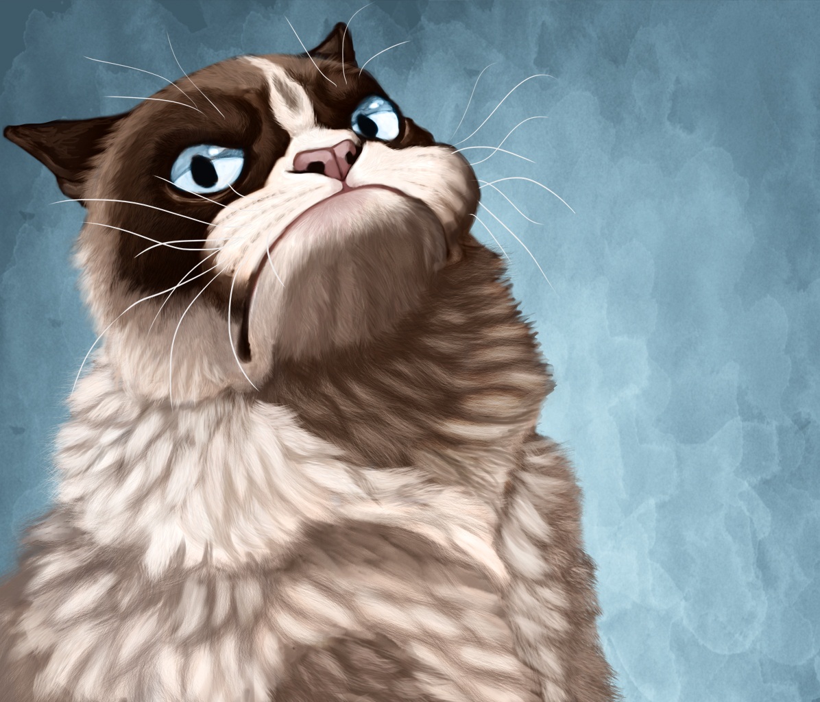 Grumpy Cat Hd Wallpaper - Animated Grumpy Cat Quotes- WallpaperUse
