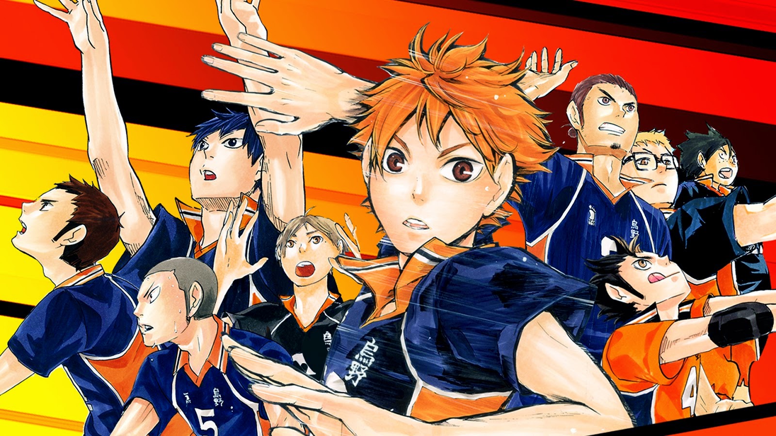 haikyuu wallpaper,anime,cartoon,team,artwork,art (#68308) - WallpaperUse